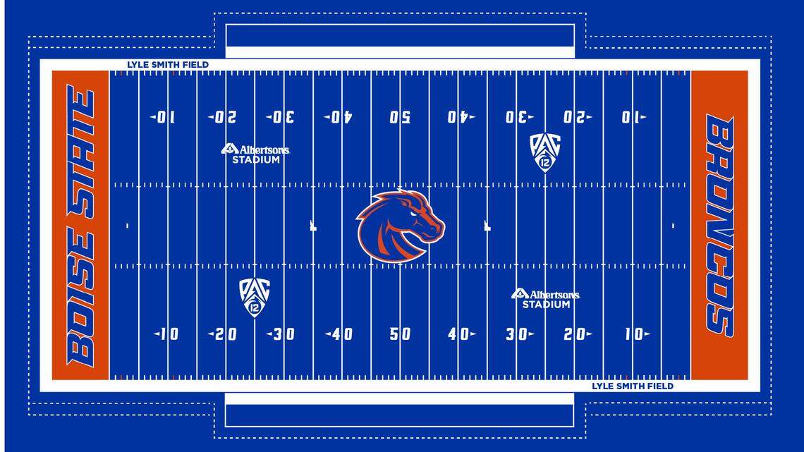 See the additions to Boise State’s new blue football turf | Idaho Statesman