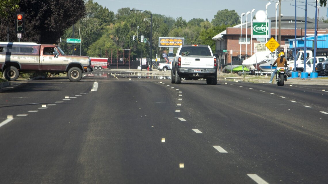 Bad striping on Boise roads leads to confusion for drivers | Idaho ...