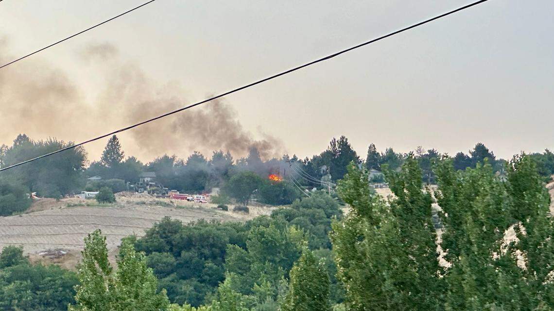 Boise fire respond to grass fire near Warm Springs | Idaho Statesman